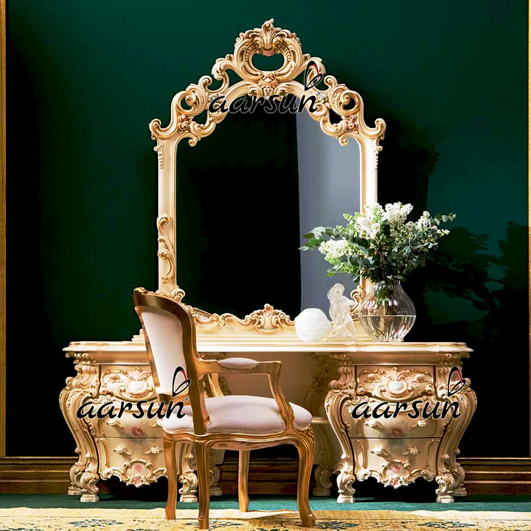 Carving dressing table store